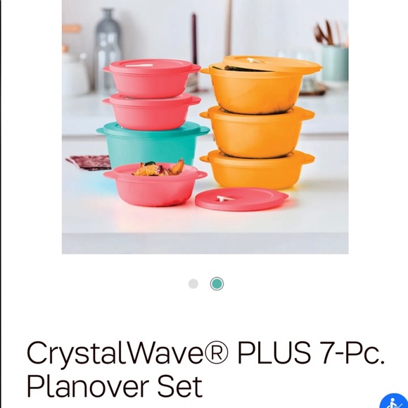 Tupperware | Kitchen | Crystalwave Set By Tupperware | Poshmark